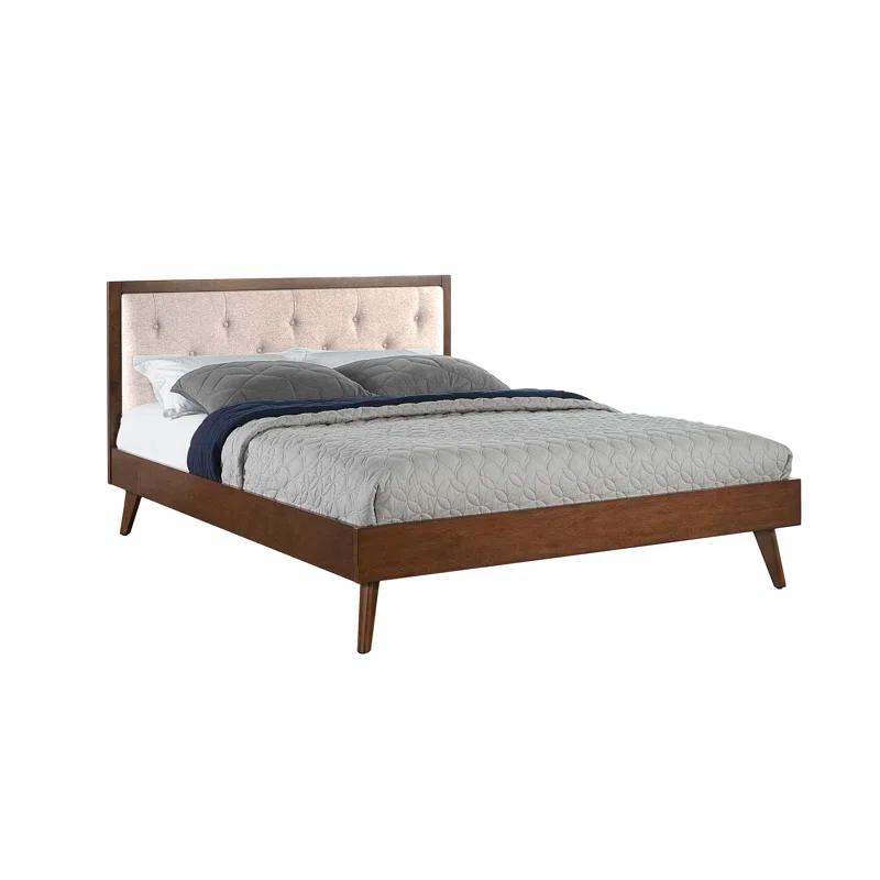 Save $202 • Rayford Tufted Low Profile Platform Bed